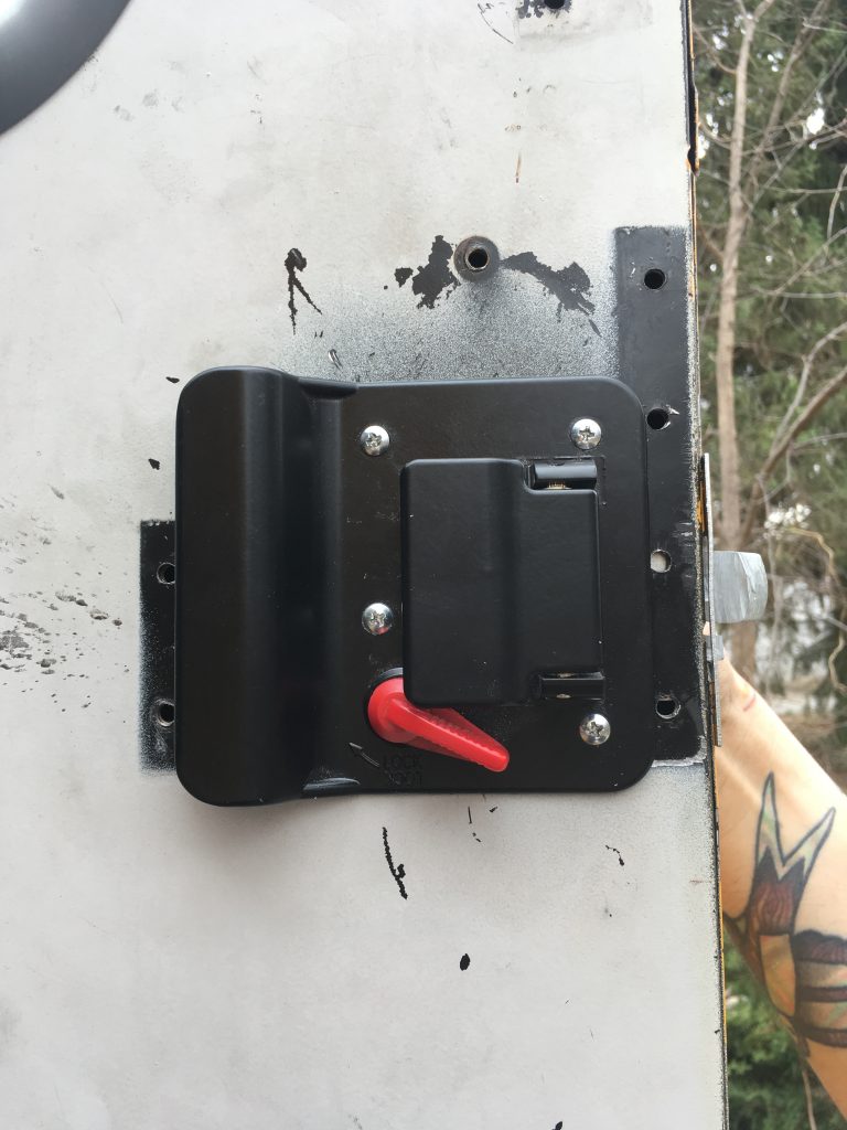 RV Latch Retrofit | How to Add Stylish and Secure RV Latches to a Bus